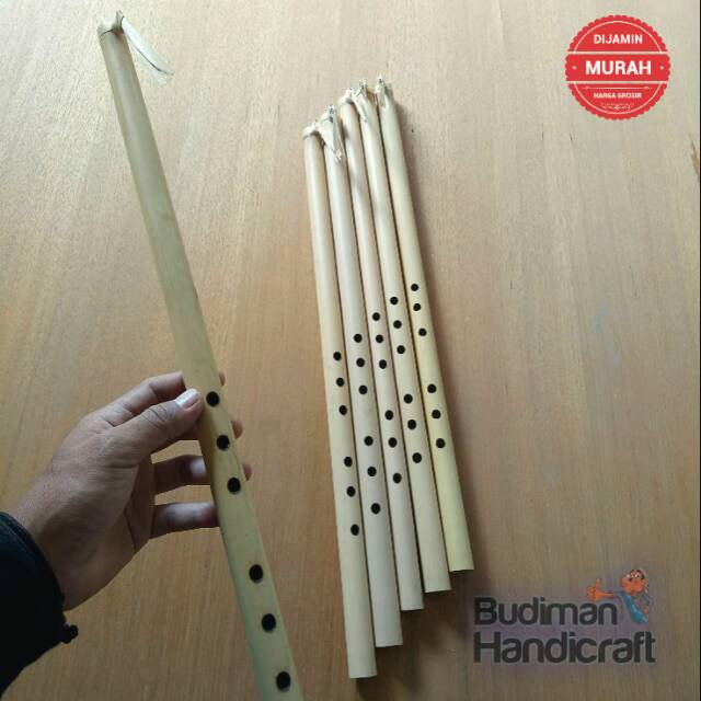 Jual Seruling / Suling Bambu Sunda Lubang 6 Tinggi 55cm | Shopee Indonesia