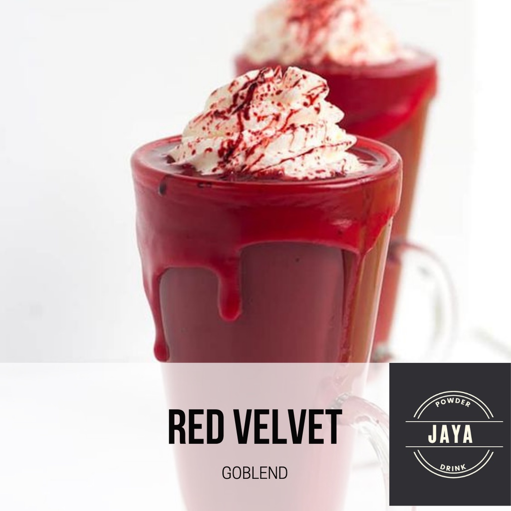 Jual Bubuk Minuman RED VELVET 1Kg / Bubuk Rasa RED VELVET powder ...