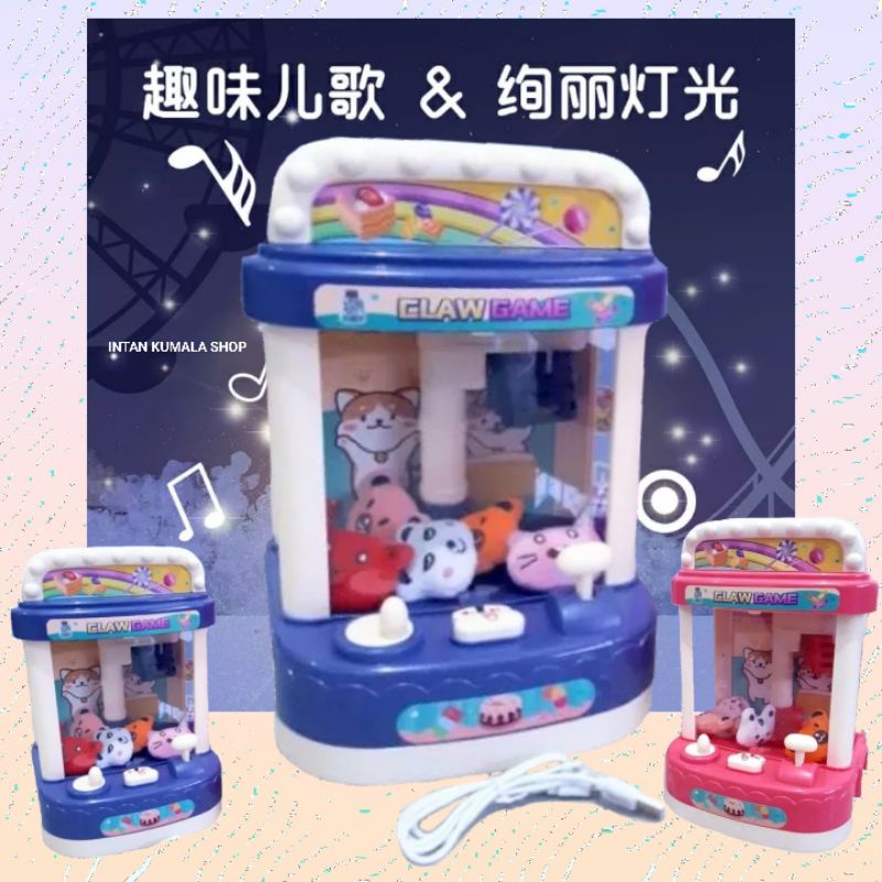 Jual Mainan mesin capit boneka claw game | Shopee Indonesia