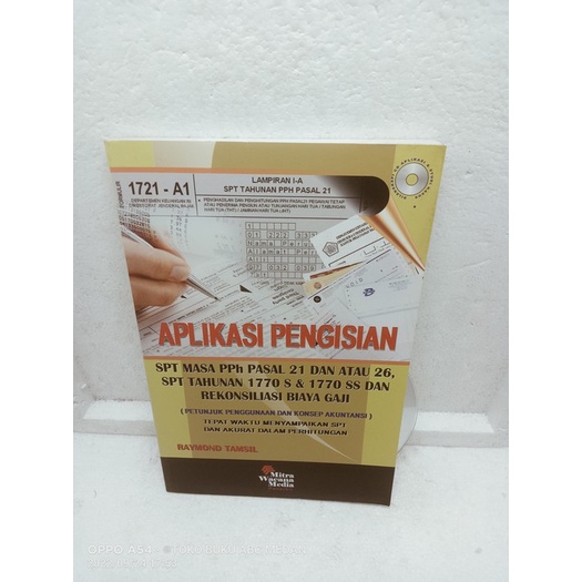Jual BUKU APLIKASI PENGISIAN SPT MASA PPh PASAL 21 & ATAU 26 SPT ...