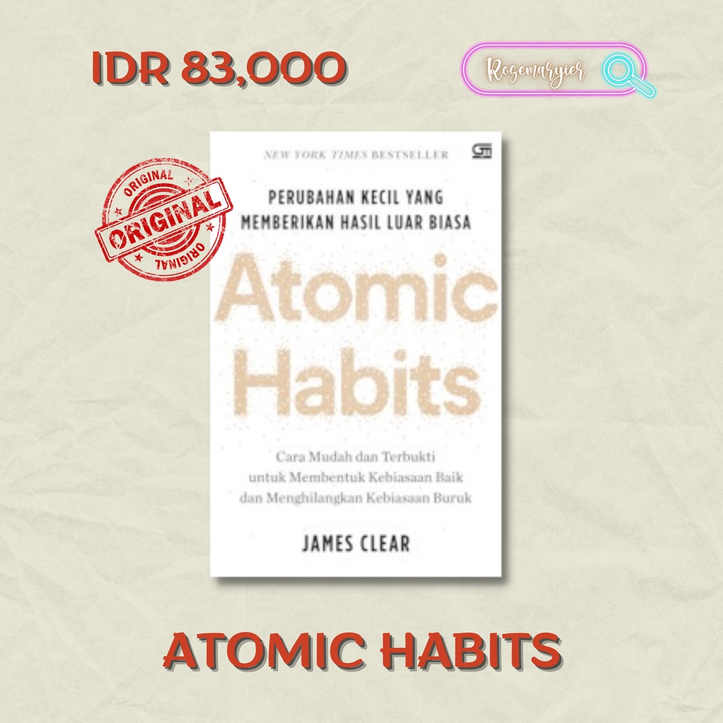 Jual ATOMIC HABITS - BUKU | Shopee Indonesia