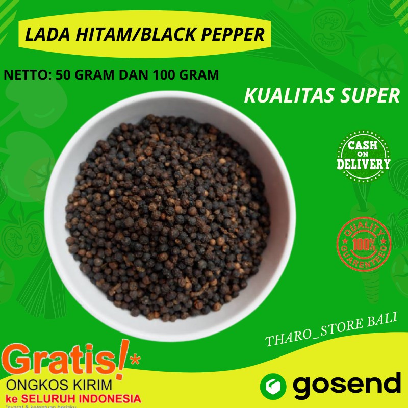 Jual LADA HITAM 50 gram DAN 100 gram BUMBU REMPAH MERICA HERBAL ...