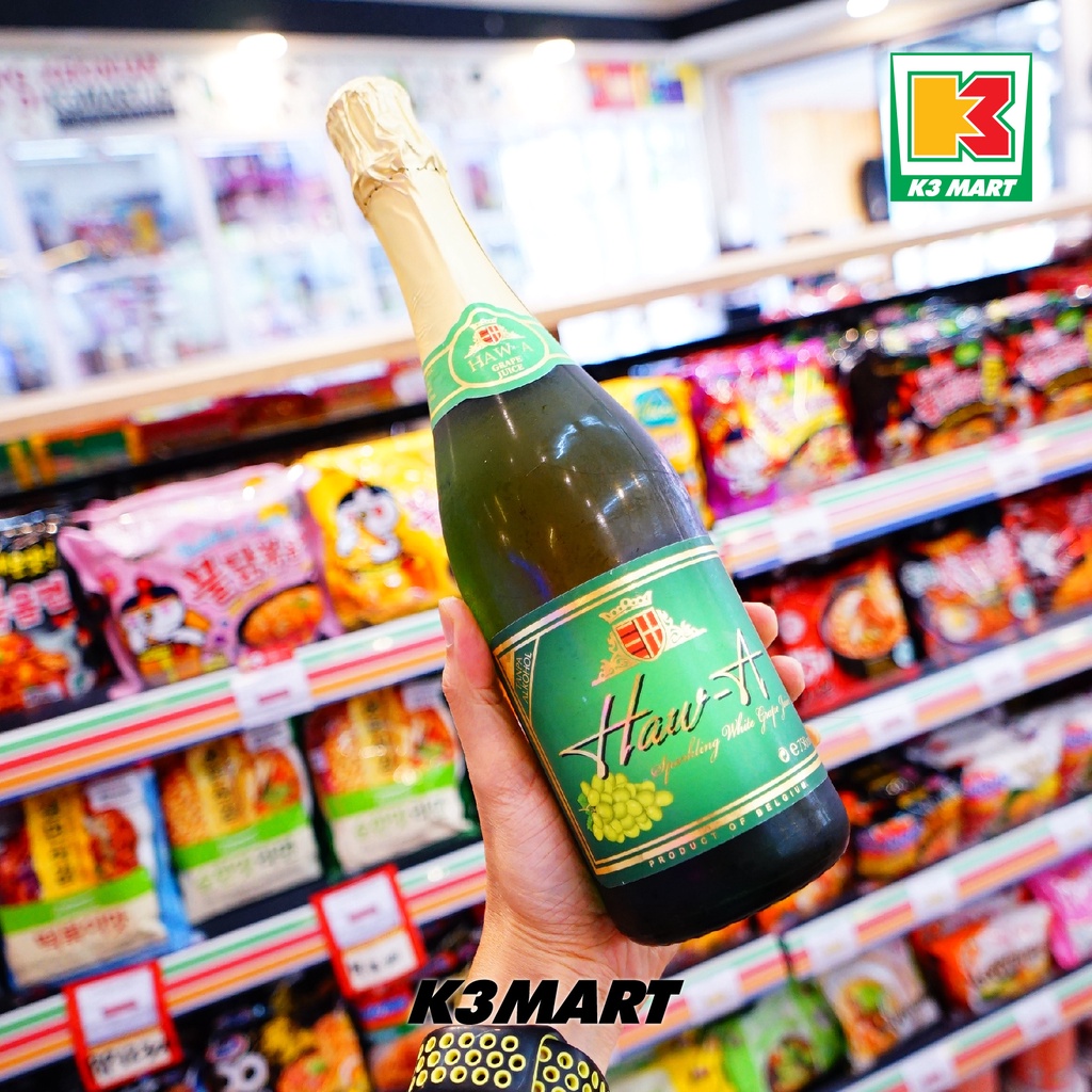 Jual Haw A Sparkling White Grape Juice 750ml | Shopee Indonesia