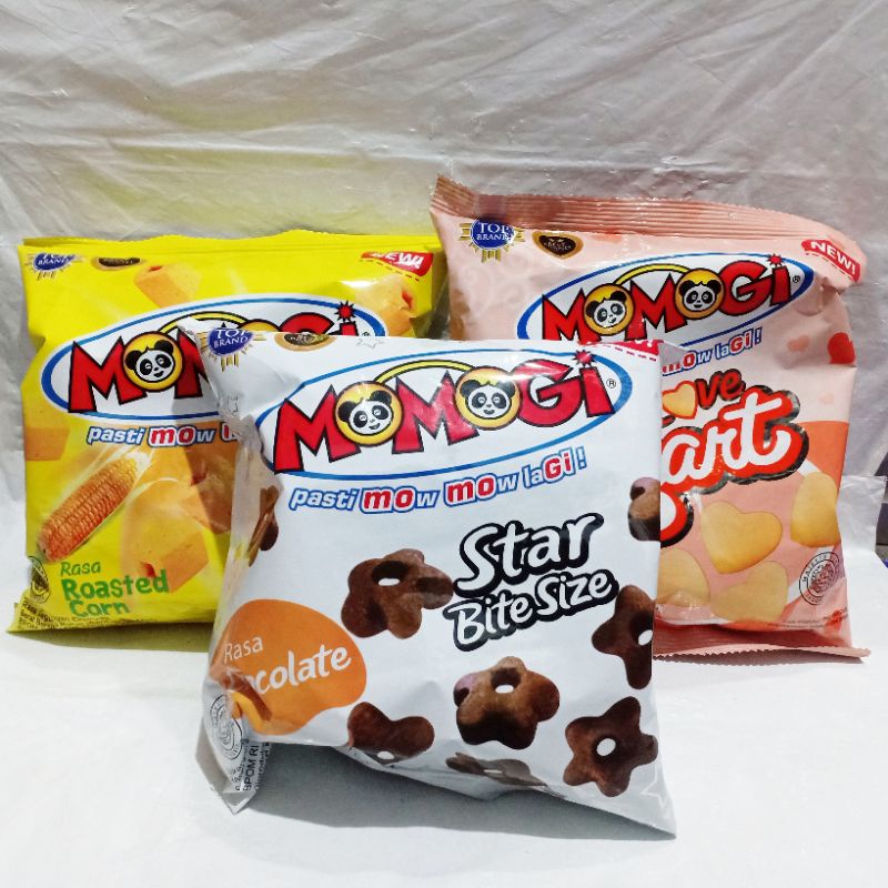 Jual Momogi Bites Roasted Corn / Chocolate / Cheese 50gr | Shopee Indonesia