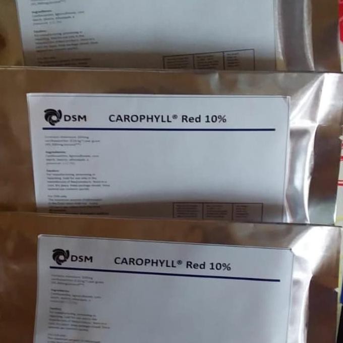 Jual STOCK READY CAROPHYL RED (ORIGINAL DSM CANTAXANTHINE 10%) 100 GRAM ...