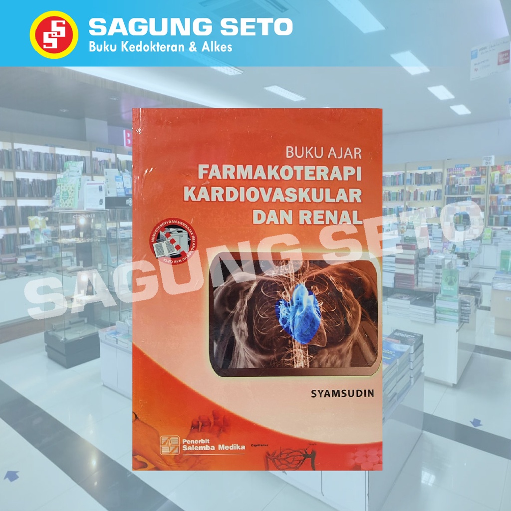 Jual BUKU AJAR FARMAKOTERAPI KARDIOVASKULER DAN RENAL SYAMSUDIN ...
