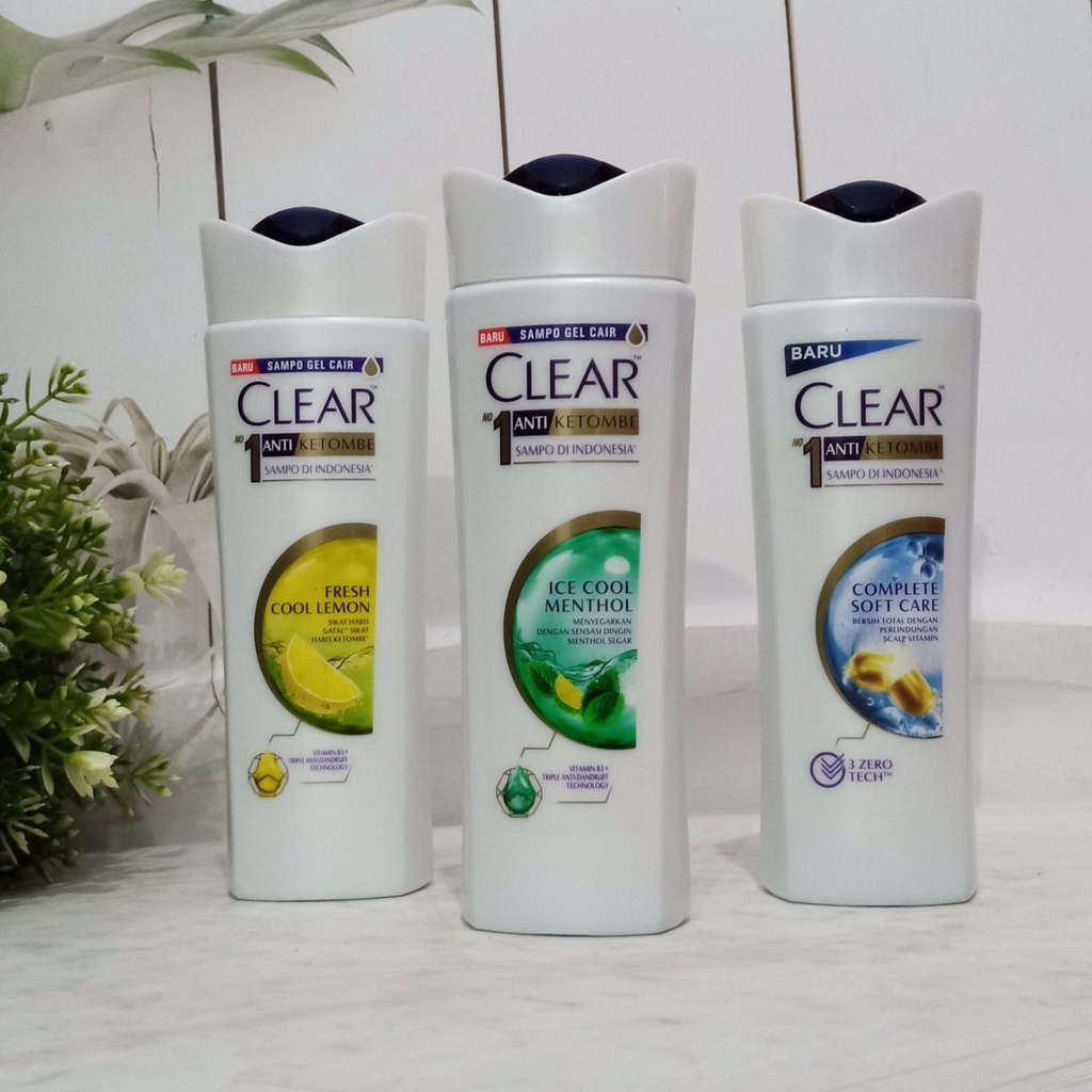 Jual Clear Shampo Botol 160ml | Shopee Indonesia
