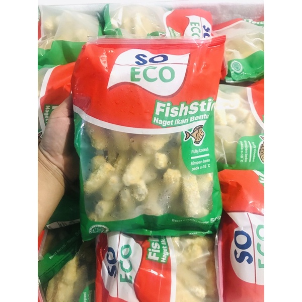 Jual SO ECO FISH STIK 500 GR / SO ECO FISH / SO ECO NAGET IKAN | Shopee ...