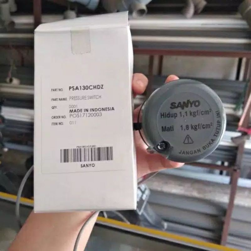 Jual Spare part Pompa Air Sanyo Otomatis / Pressure Switch PH-130 B PH ...