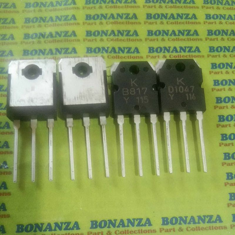 Jual Sepasang transistor D1047 B817 original kec semi conduktor ...