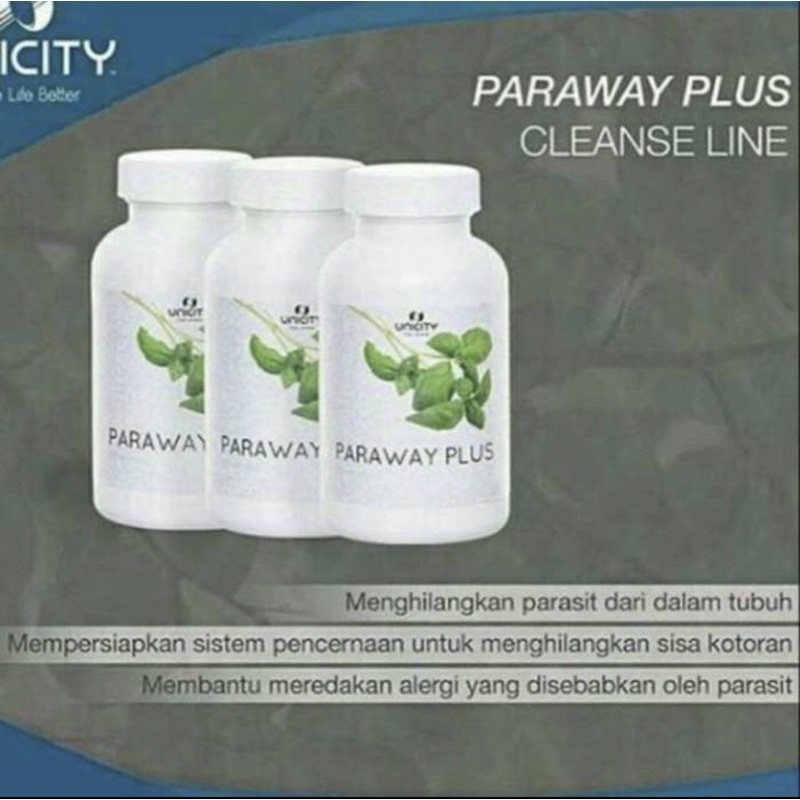 Jual UNICITY PARAWAY PLUS Penghilang Parasit (SELALU READY) | Shopee ...