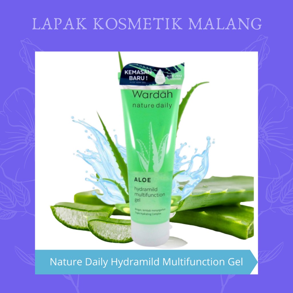 Jual Wardah Aloe Hydramild Multifunction Gel 100 ml | Shopee Indonesia