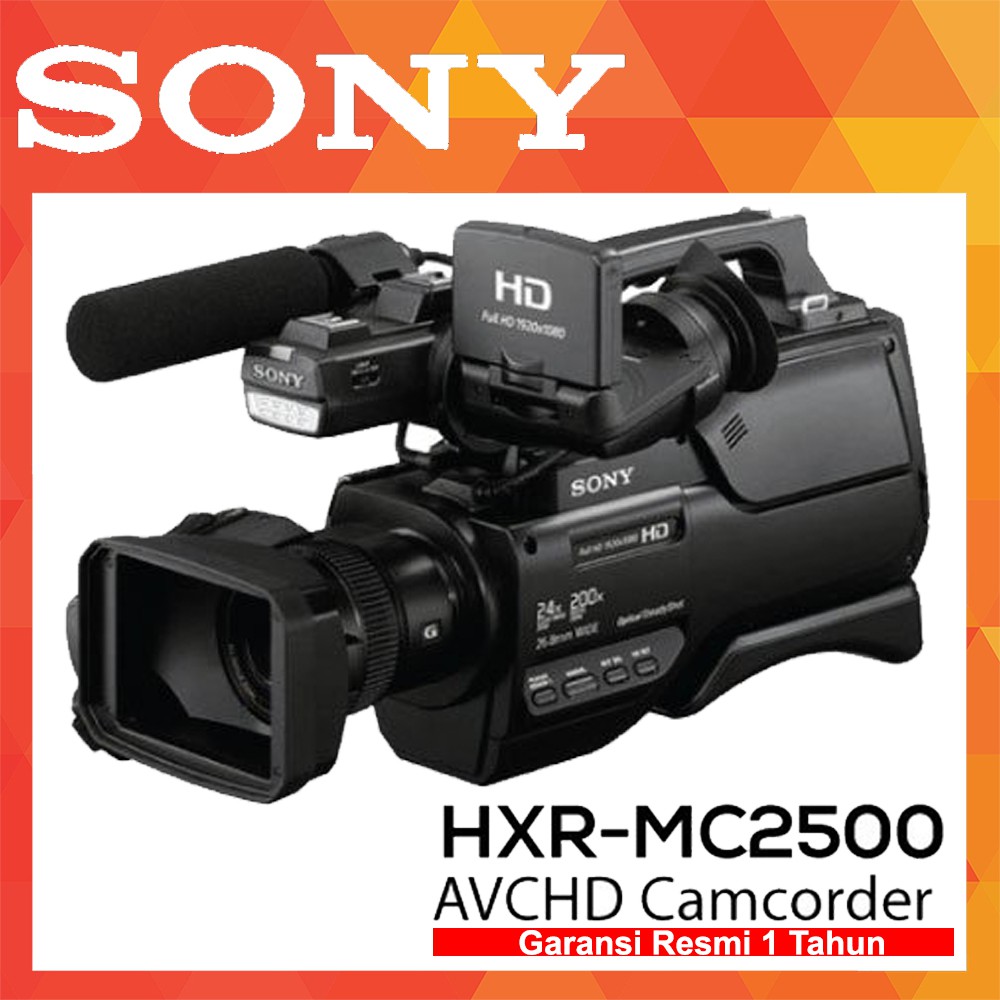 Jual SONY HXR-MC2500 Shoulder Mount AVCHD Professional Camcorder ...