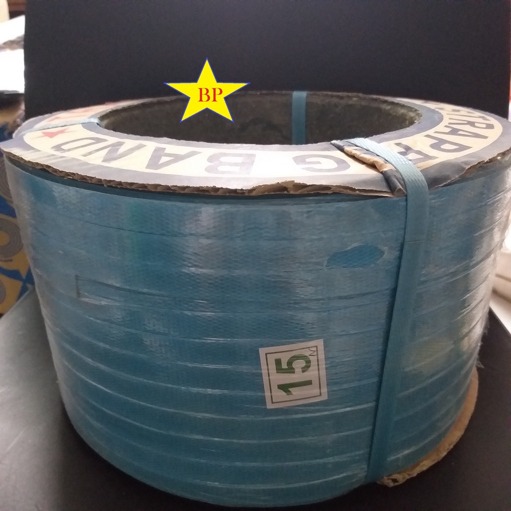 Jual Tali Strapping Band 15 mm/ Tali Packing/ Tali Klem | Shopee Indonesia