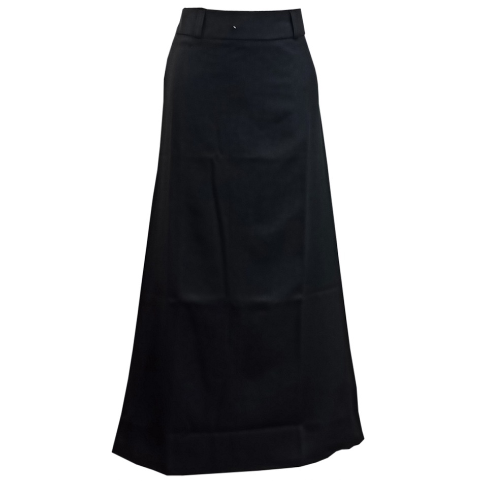 Jual Rok Kerja Panjang Hitam A Bahan Formal Kantor Rok panjang Bentuk A ...