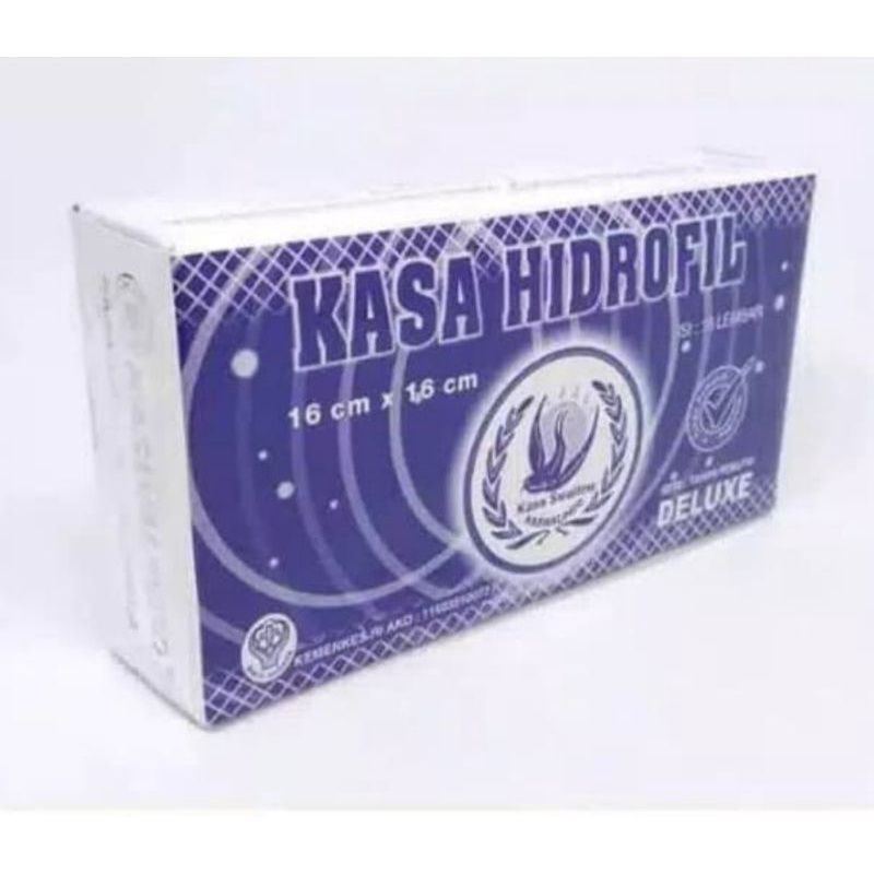 Jual Kasa steril hidrofil Kotak Biru 16 x16 cm | Shopee Indonesia