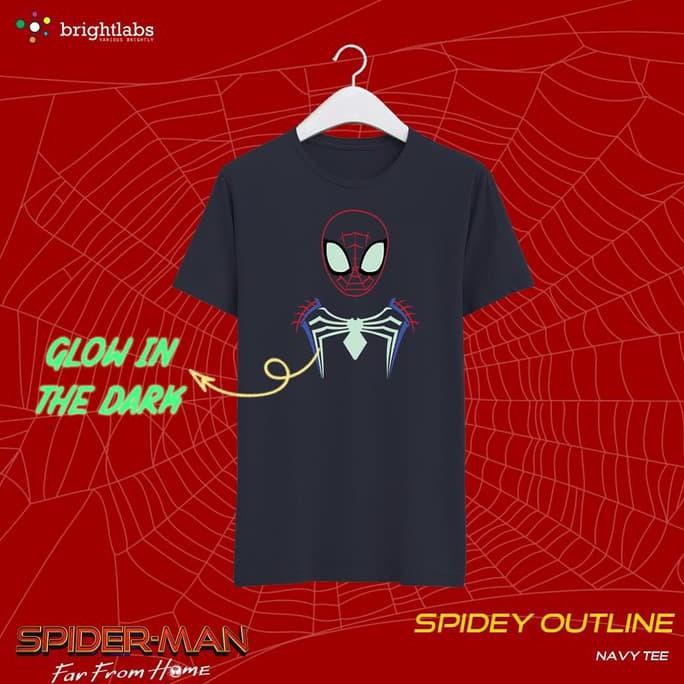 Jual JUAL BRIGHTLABS.ID - KAOS SPIDERMAN SERIES SPIDEY OUTLINE MURAH ...