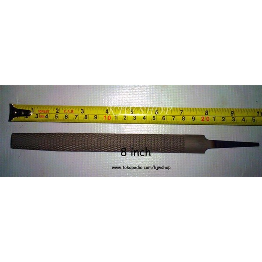 Jual KIKIR PATAR KAYU SETENGAH BULAT KASAR INDIA ukuran 8" ( JK India ...