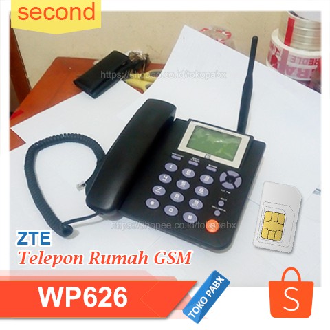 Jual ZTE WP626 Telepon Rumah GSM Sim Card | Shopee Indonesia