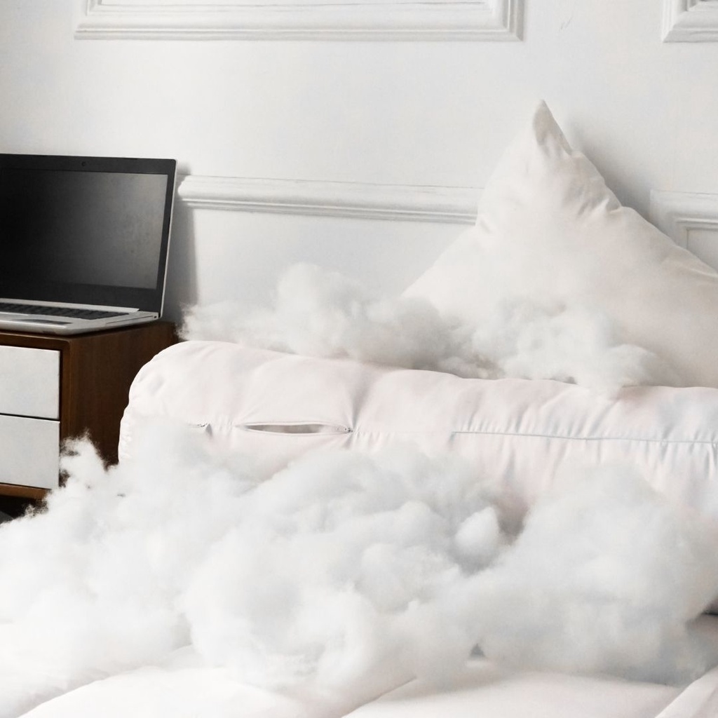 Jual Kapas Bantal / Dacron Microfiber / Setara Bulu Angsa 1kg | Shopee ...