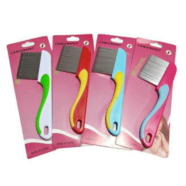 Jual SERIT 6PCS SISIR KUTU RAMBUT SERIT SIRKUT BERGAGANG MAGHNET KUTU ...