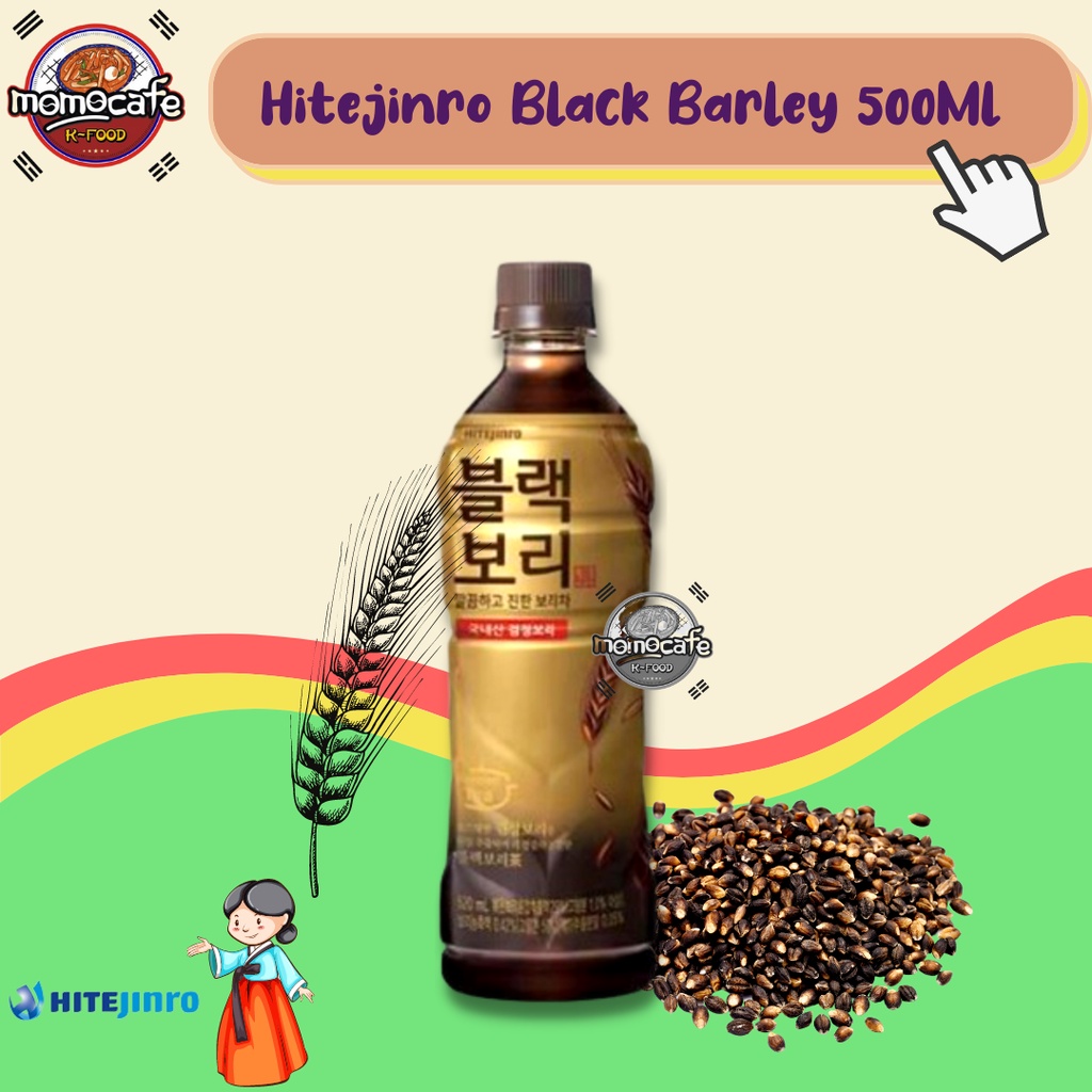 Jual HItejinro Black Bori Tea 500Ml - Teh Barley Hitam Made In Korea | Shopee Indonesia