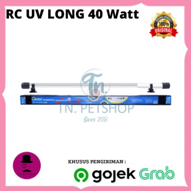 Jual Lampu UV Sterilizer Kolam Aquarium Ruangan Recent UV LONG 40 watt ...