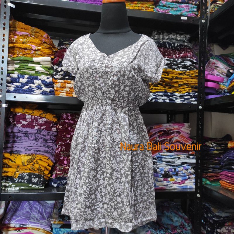 Jual Dress Manohara Kekinian Bali, Seksi Dress Korea leher V neck ...