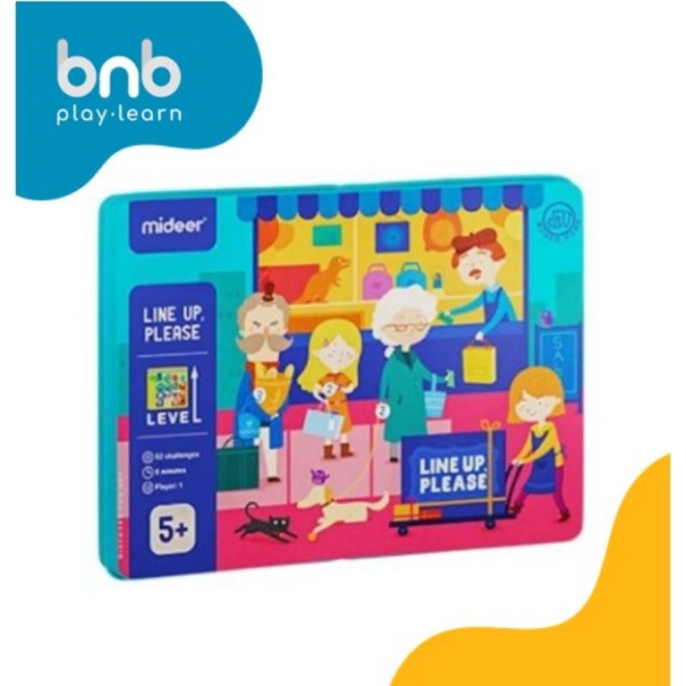 Jual Mideer Line Up, Please Board Game Mainan Edukasi Anak | Shopee ...