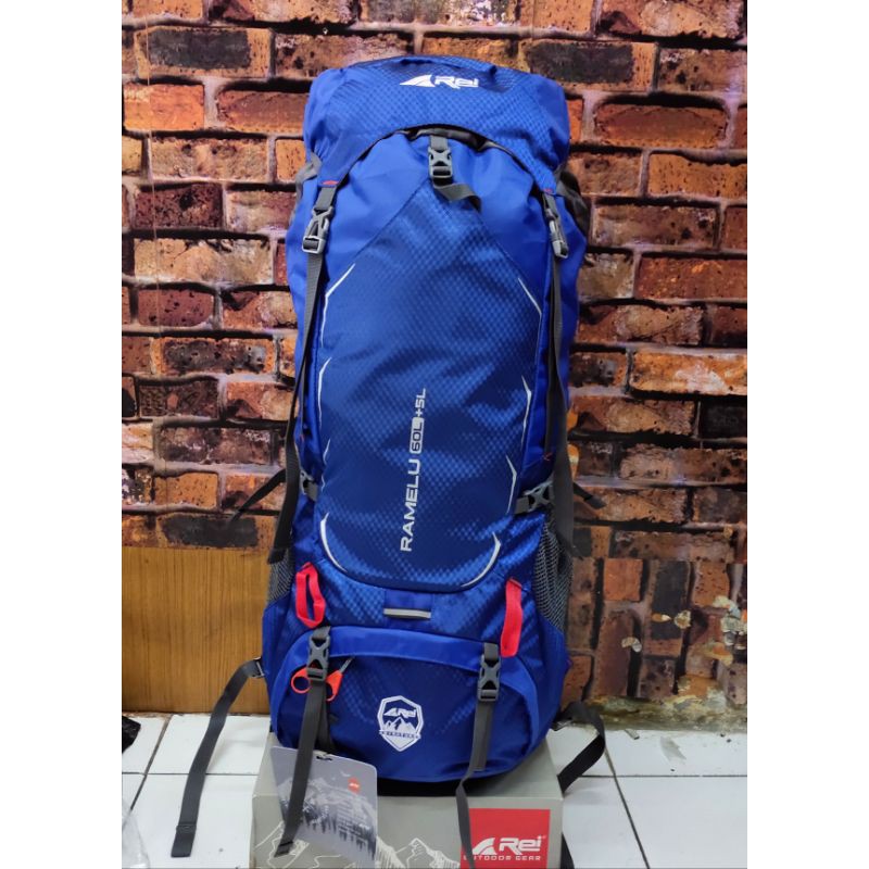 Jual Tas Carrier Ramelu 60+5L Original Tas gunung Rei Original | Shopee ...