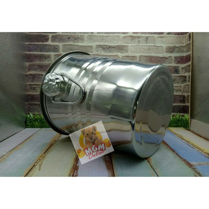 Jual 3.0L Tempat es batu ember Stainless - Ice bucket stainless lebar ...
