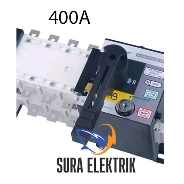 Jual COS/Change Over Switch/Ohm Saklar Salzer 4P 400A (I-0-II) Motorise SAD | Shopee Indonesia