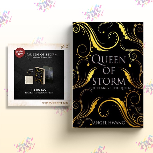Jual Queen Of Storm : Queen Above The Queen - Angel Hwang | Shopee ...