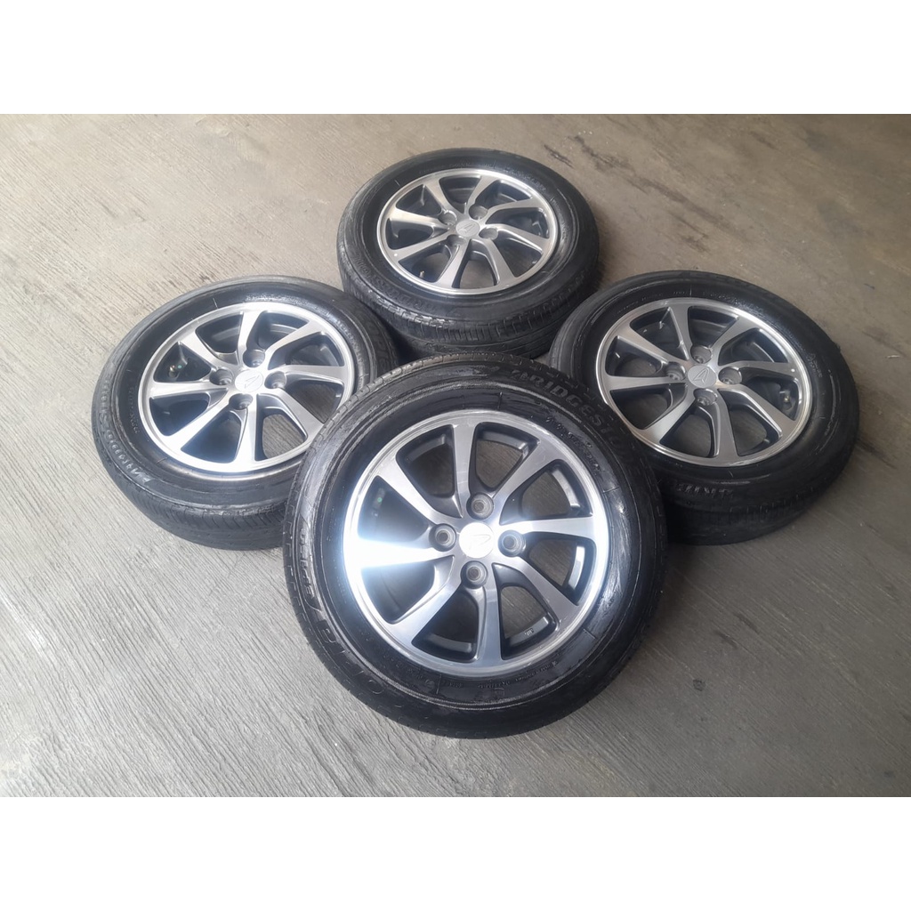 Jual Velg Mobil Bekas Ring 14 Oem Sigra Pcd 4x100 Plus Ban | Shopee Indonesia