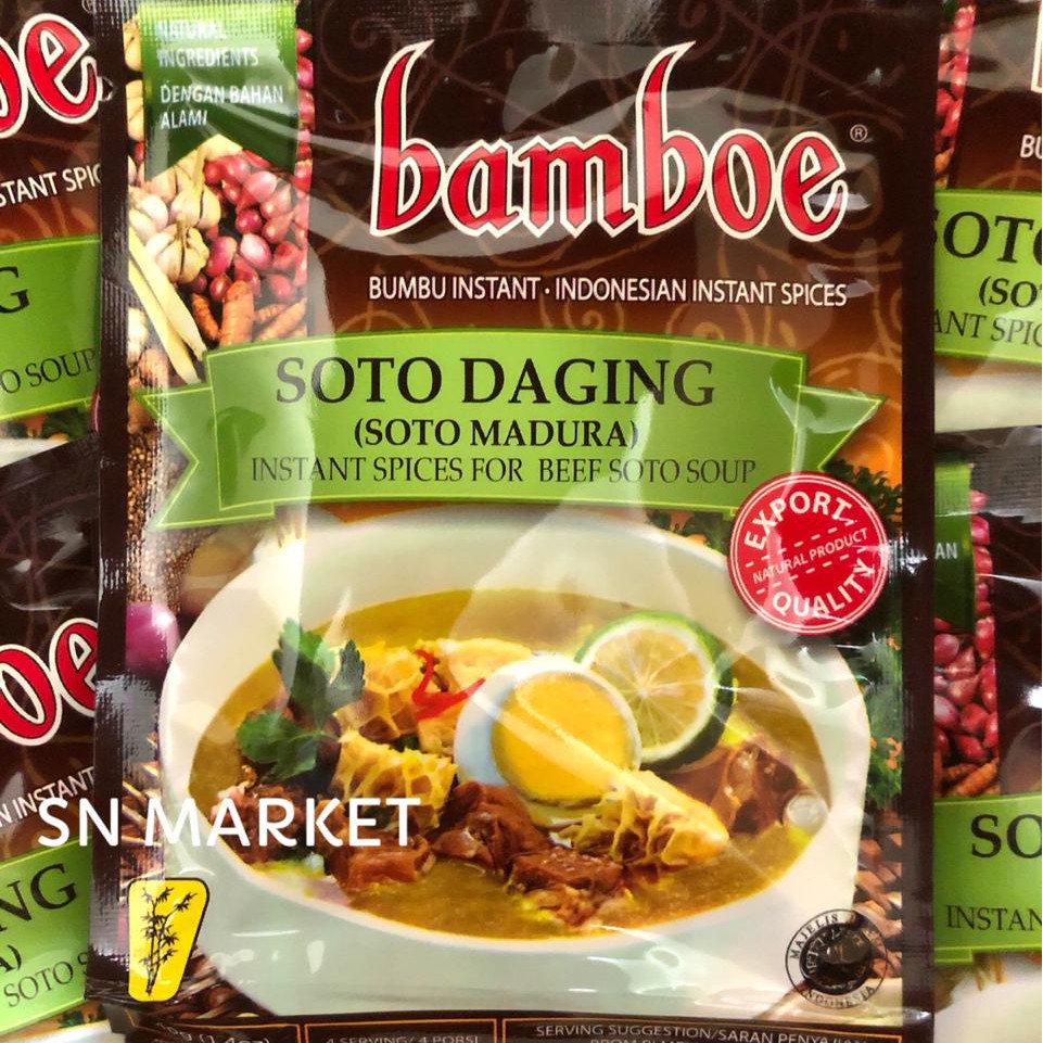 Jual Bamboe Bumbu Soto Daging (Madura) 40 gr | Shopee Indonesia