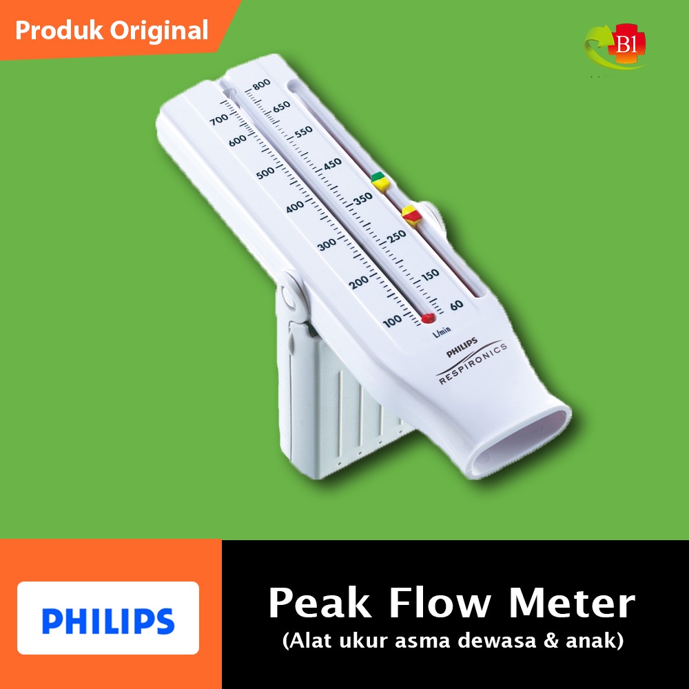 Jual Philips HS 755 Peak Flow Meter portable Alat Cek Asma | Shopee ...