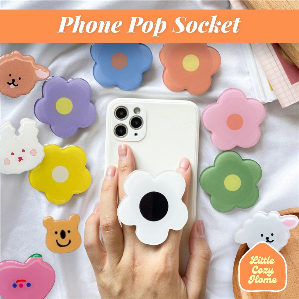 Jual Popsocket Griptok Premium 3D Airbag Motif Korean Kartun Lucu Untuk ...