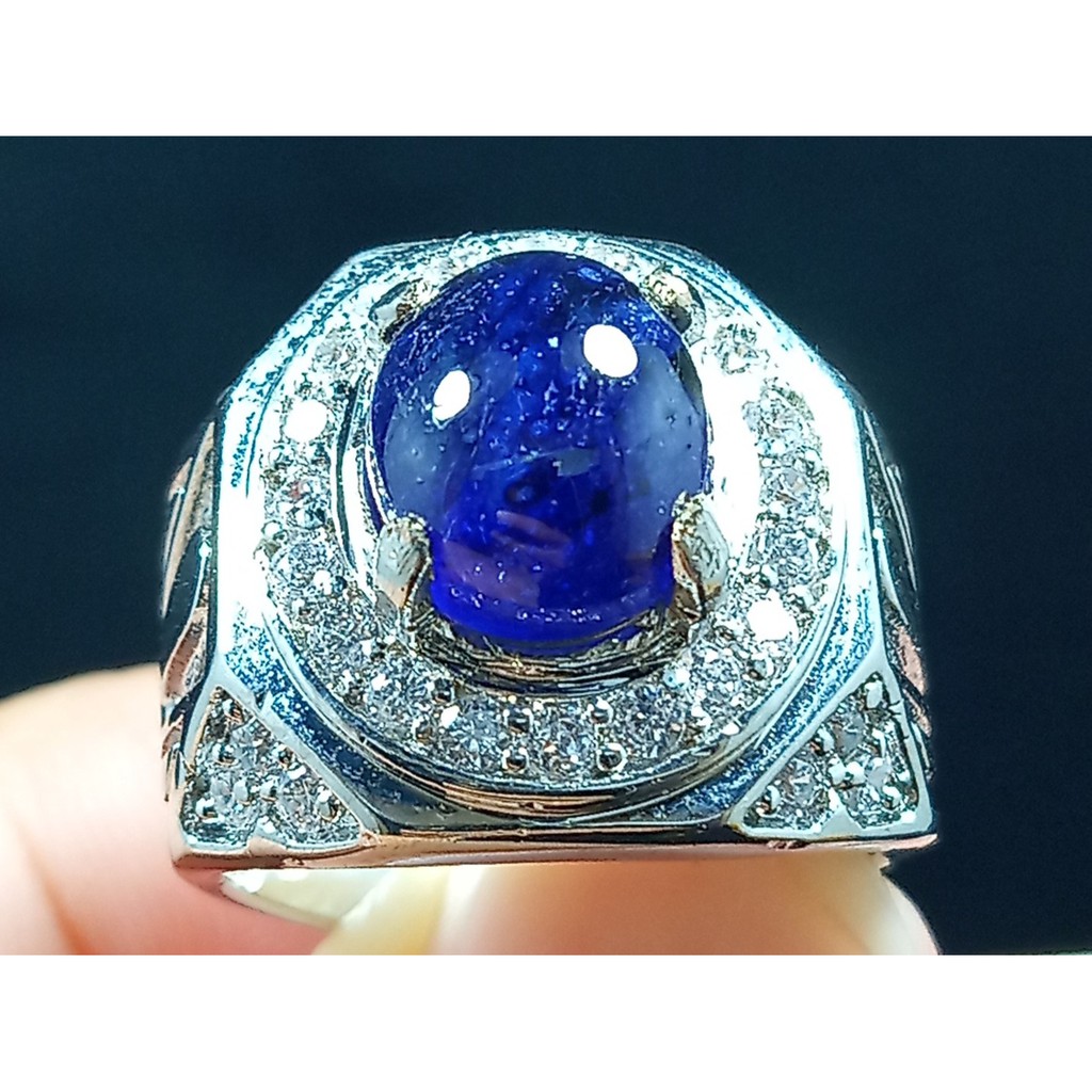 Jual TERLARIS BATU BLUE SAFIR ASLI NATURAL SIAP PAKAI | Shopee Indonesia