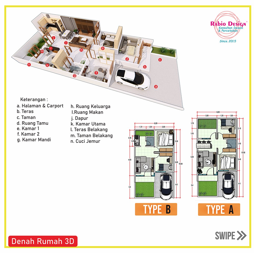 Jual Jasa Desain Rumah Minimalis/KPR/Perumahan Render Animasi, 3D, 2D ...