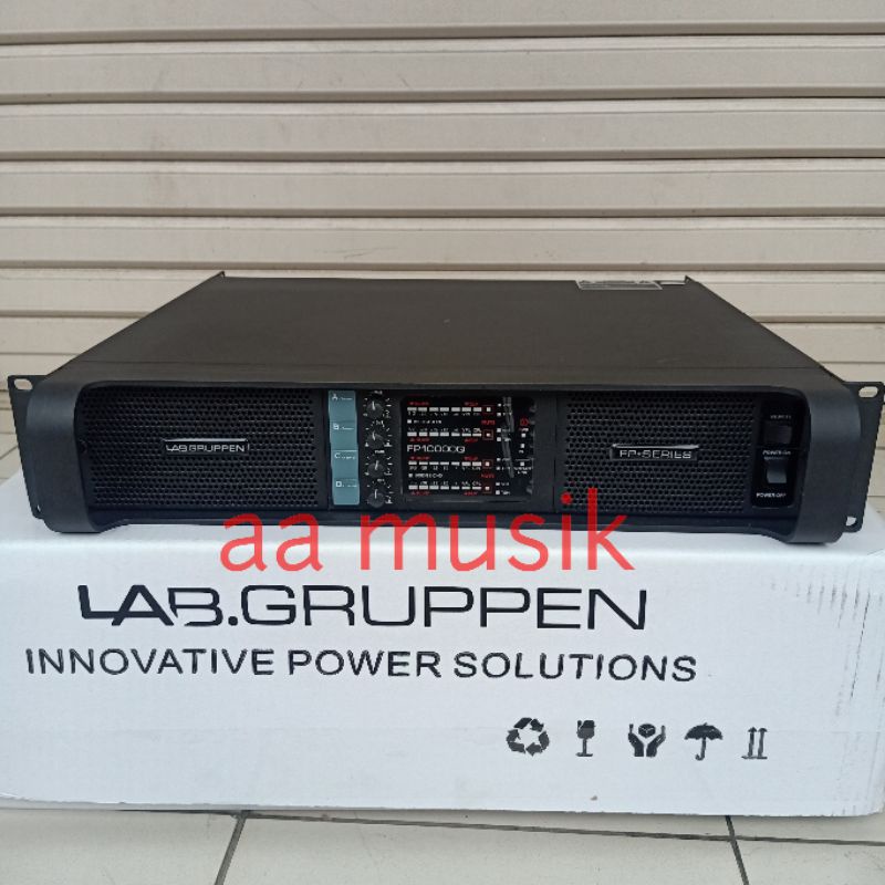Jual POWER AMPLI LAB GRUPPEN FP10000Q POWER 4 CHANNEL GRADE SUPER FP ...