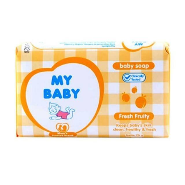 Jual MY BABY SOAP 75gr FRESH FRUITY - SABUN BAYI - SABUN BATANG BAYI ...
