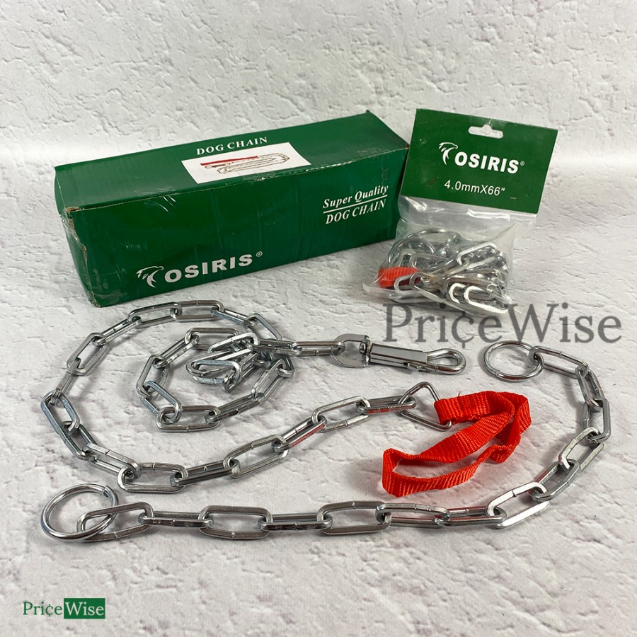 Jual Rantai Anjing Penuntun 4 mm Osiris / Tali Tuntun / Dog Chain ...