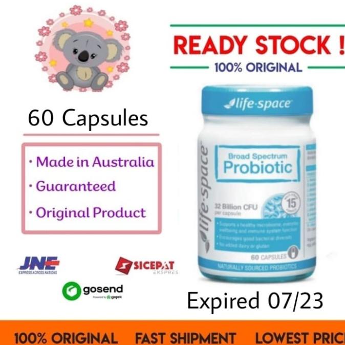 Jual Lifespace Life Space Broad Spectrum Probiotic Probiotik 60 Caps | Shopee Indonesia