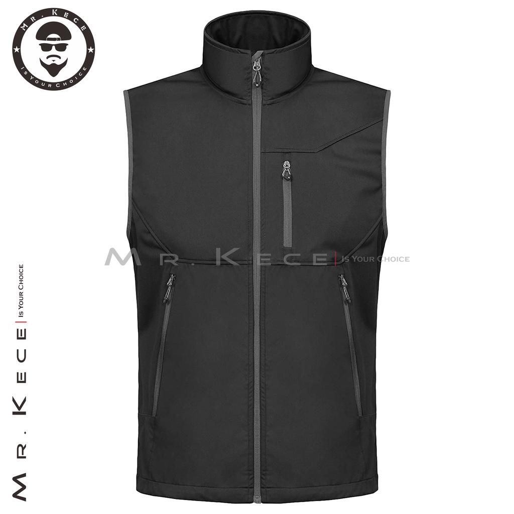 Jual Rompi Pria Casual Keren Waterproof - Hadz Little Vest (Black ...