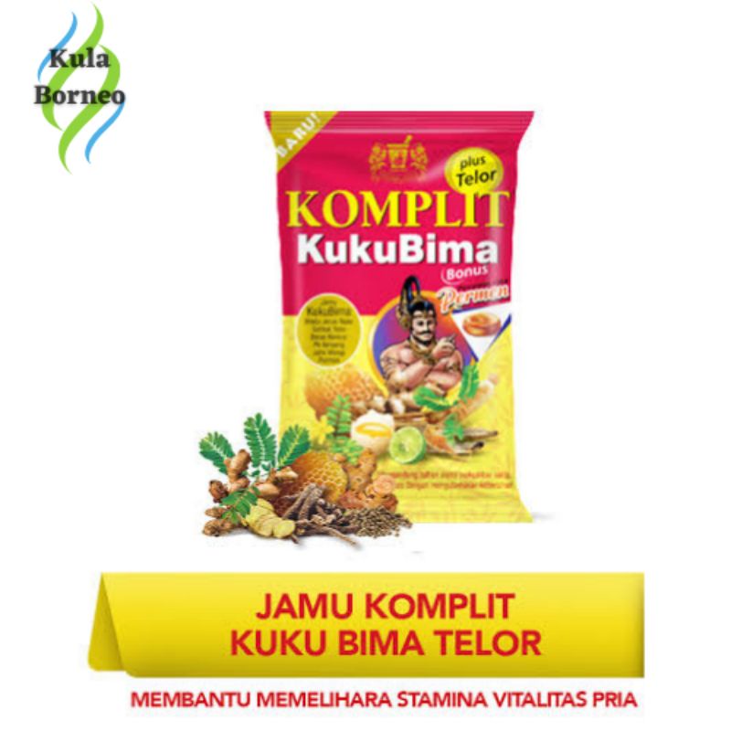 Jual Jamu Komplit Kuku Bima Plus Telor Sidomuncul | Shopee Indonesia