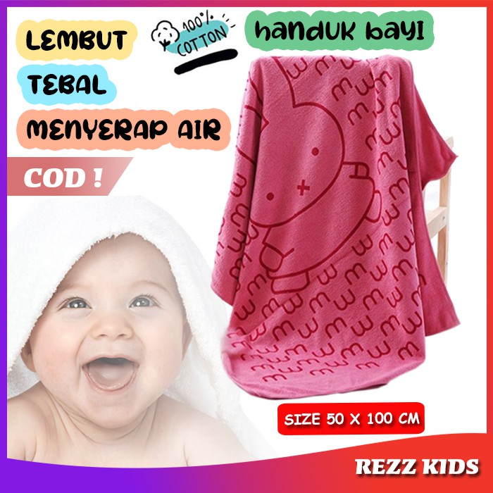 Jual HANDUK BAYI LEMBUT KARAKTER ANDUK BAYI HANDUK BABY PERLENGKAPAN ...