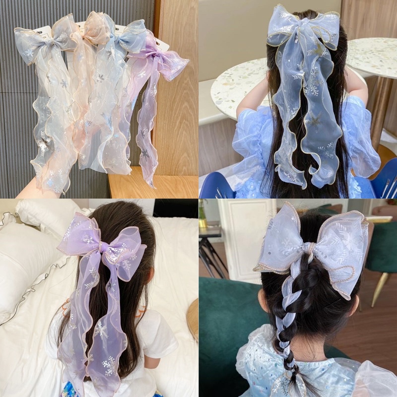 Jual [LULU] AS-03 JEPIT RAMBUT PITA ANAK MOTIF ELSA ANNA FROZEN TALI ...