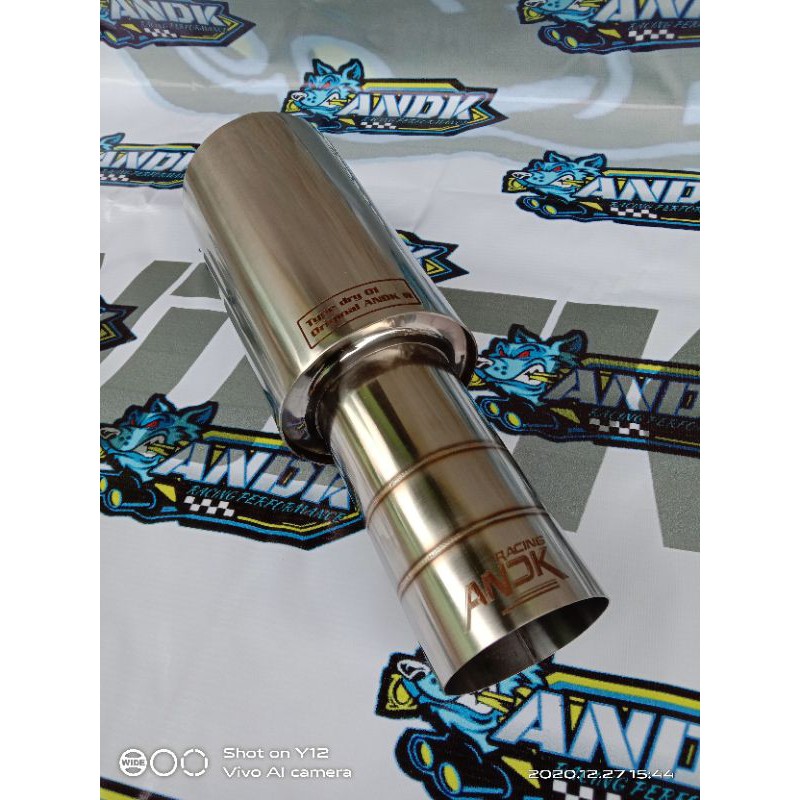 Jual Knalpot Mobil Racing Original ANDK Type Dry 01 | Shopee Indonesia