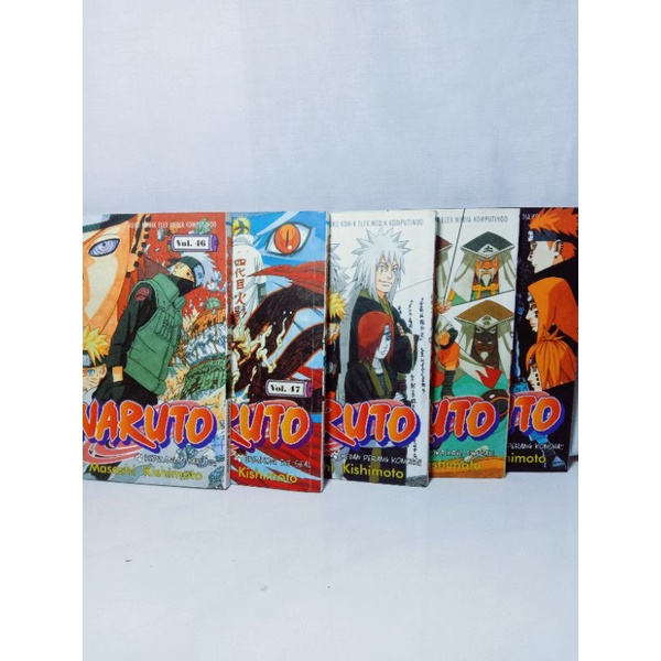 Jual Naruto vol 45,46,47,48,49 | Shopee Indonesia