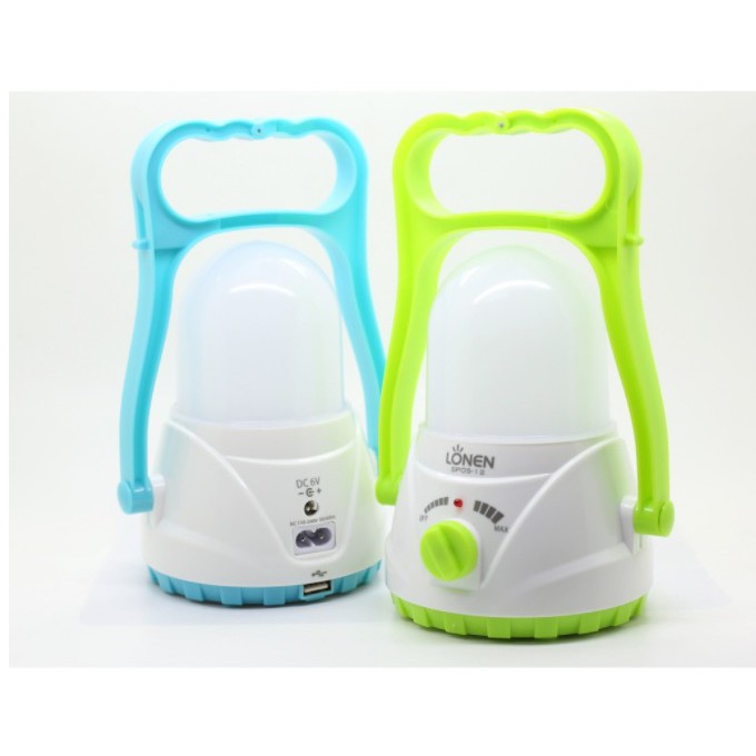 Jual LONEN Rechargeable LED Camping Lantern | Shopee Indonesia